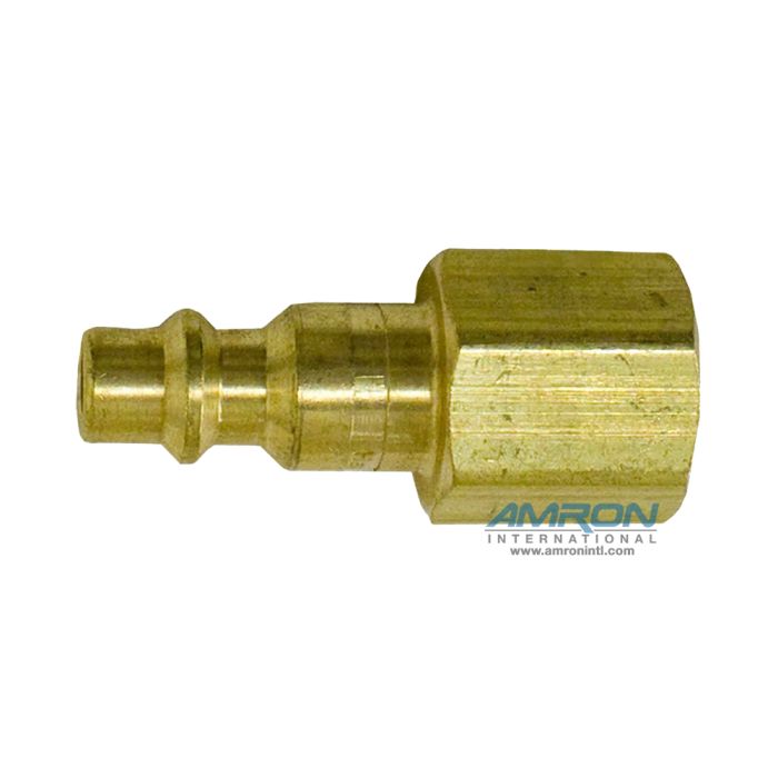 Hansen Series 3000 Female Plug 1/4 in FNPT Brass 11B | Amron International
