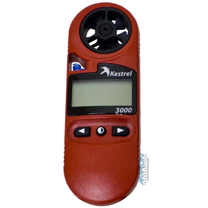 Kestrel 3000 Pocket Wind Meter Red NEK-0830 | Amron International