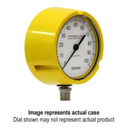 Perma-Cal 4.5 In. Dial Compound Process Turret Gauge 1% Accuracy Full ...